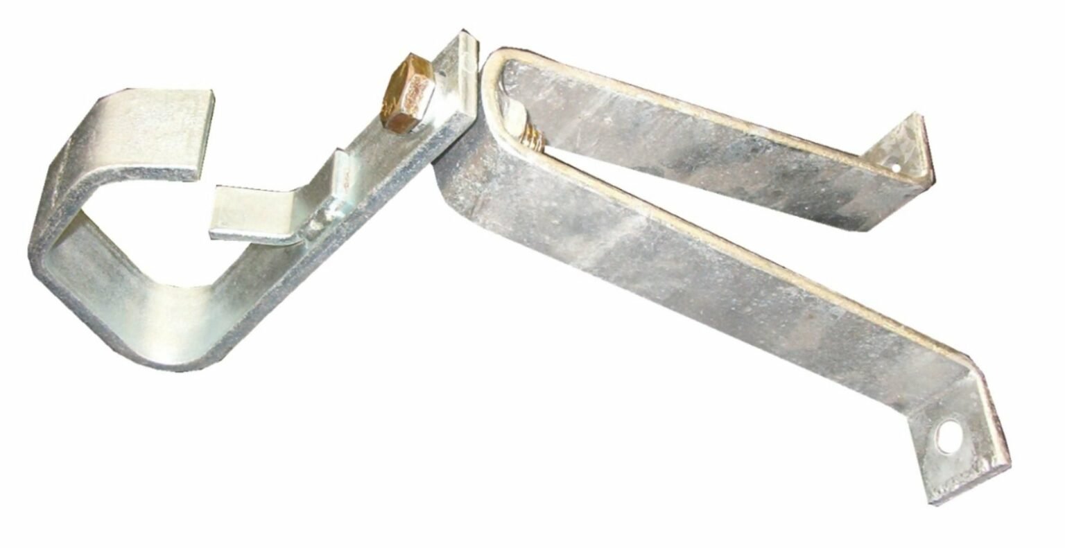 7" Standoff Pinless Crank Retainer | Roll Tarp Trailer Crank Arm Holder