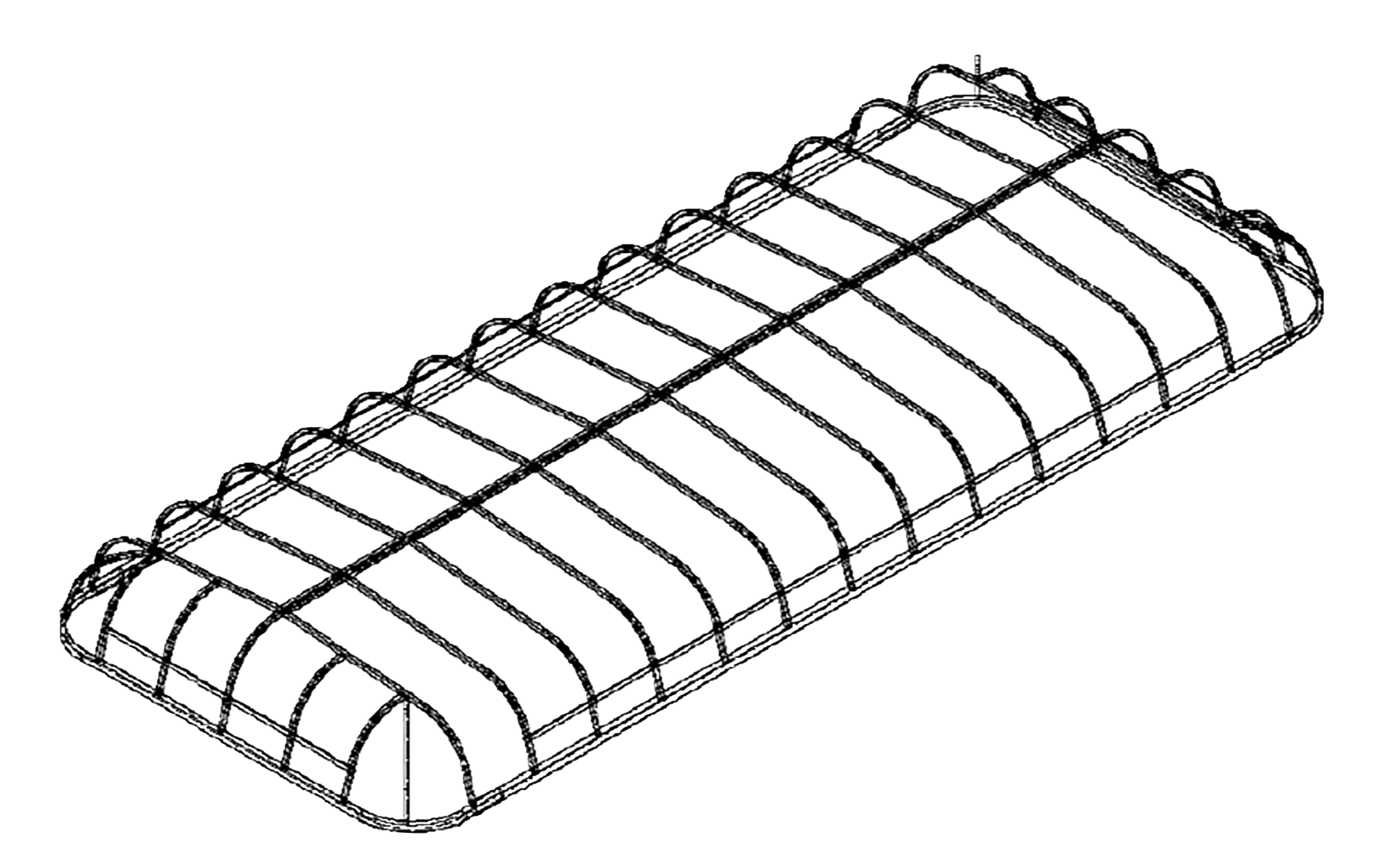 ShoreMaster Compatible 21' x 96" Boat Lift Canopy Cover